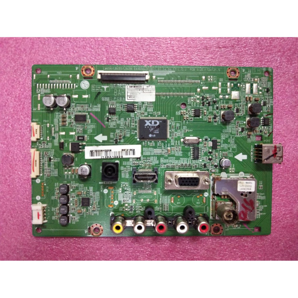 เมนบอร์ด แอลจี main board lg รุ่น 24mt45 (ของถอด) | Shopee Thailand