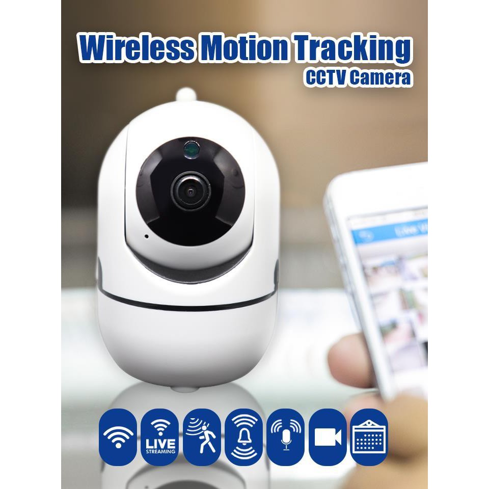 ชุดกล้องวงจรปิดหมุนตามวัตถุ Wireless Motion Tracking CCTV (ส่งฟรี ...