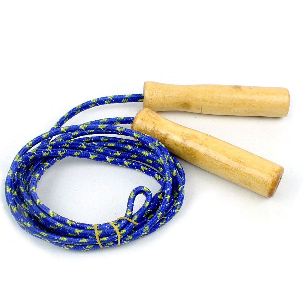 SKY Telecorsa เชือกกระโดด ด้ามไม้ คละสี รุ่น Jumping-rob-wooden-00h ...