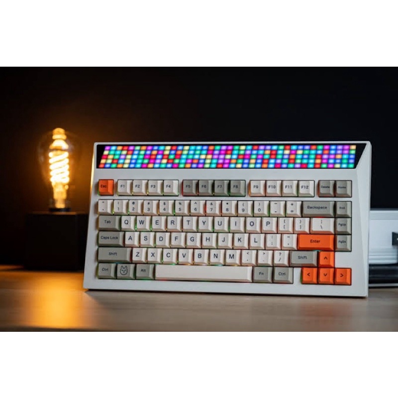 Cyberboard มือ 1,2 Angrymaio Custom keyboard คีบอร์ด LED Cybertruck ...