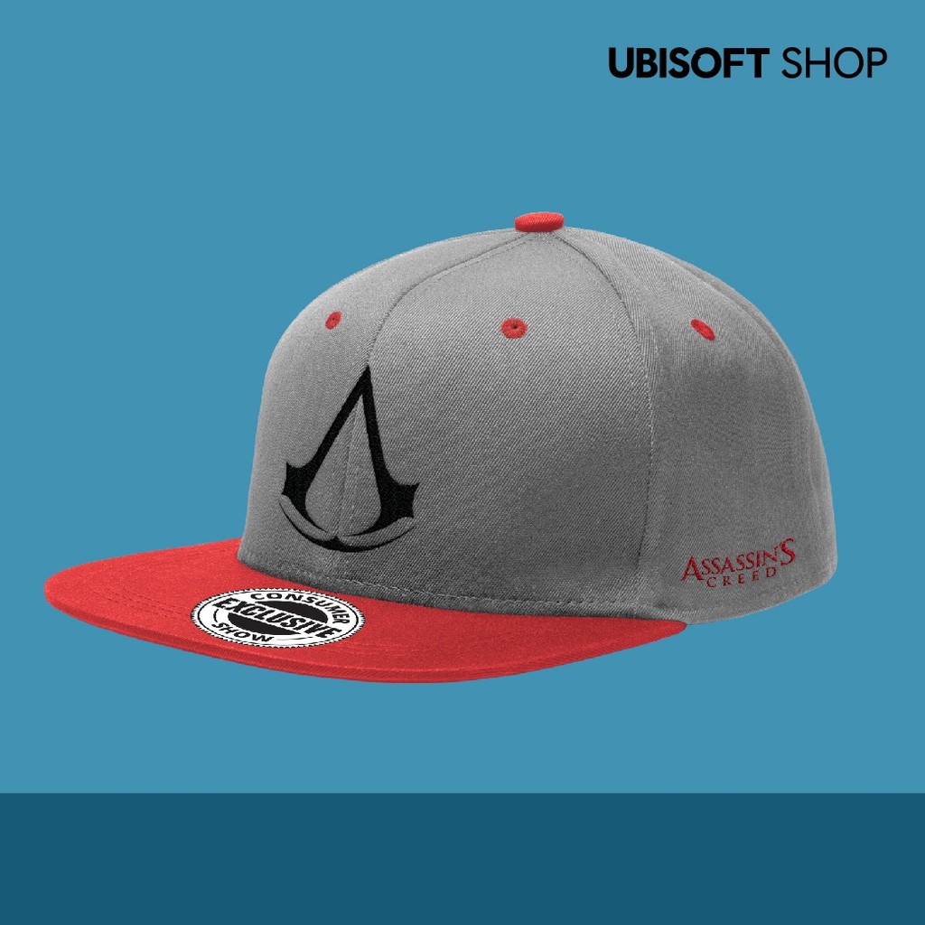 Ubisoft : Assassin's Creed - Baseball Cap (Grey/Red) | Shopee Thailand