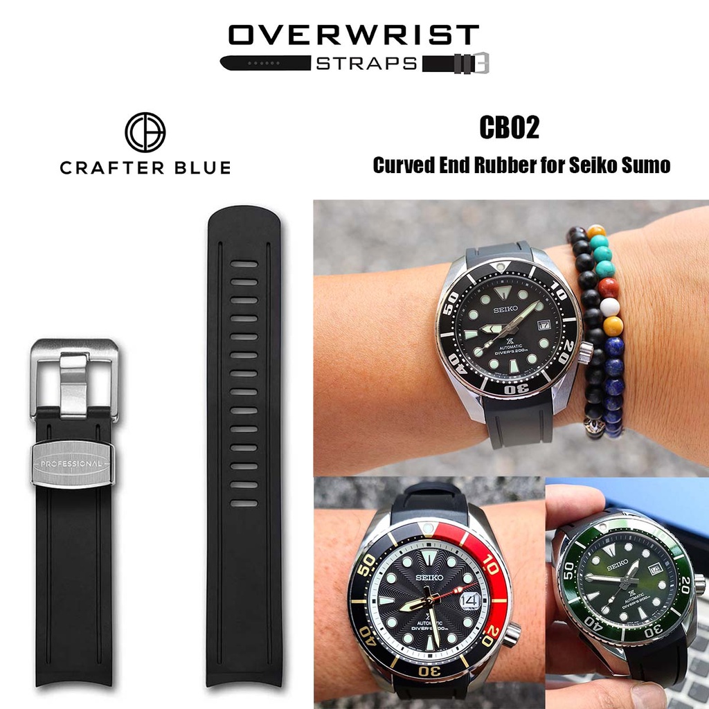 สายนาฬิกา Crafter Blue CB02 สำหรับ Seiko รุ่น Sumo | Shopee Thailand