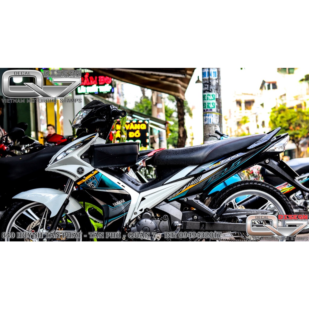 Exciter 2010 สติ๊กเกอร์ REMOVABLE OFF BLUE และ BLUE | Shopee Thailand