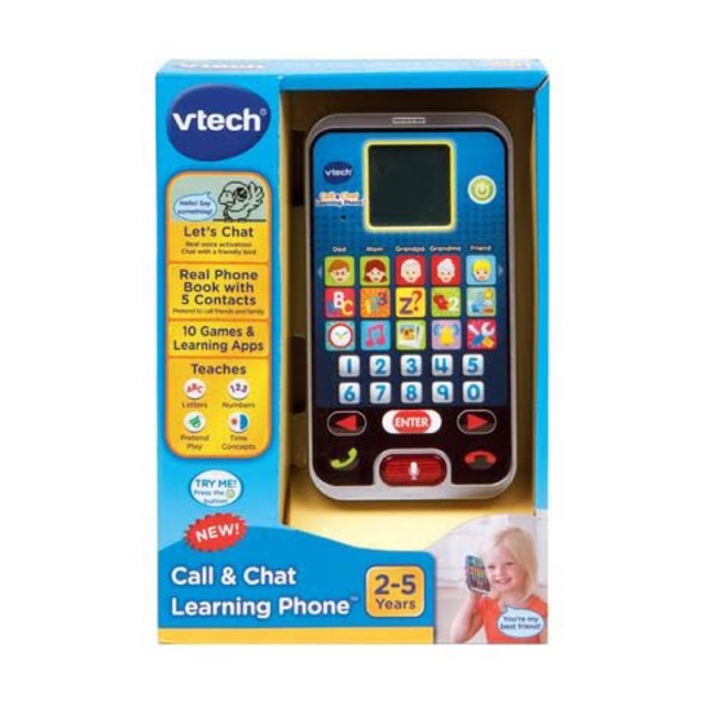 Vtech Call and chat Learning Phone ของแท้จาก USA | Shopee Thailand