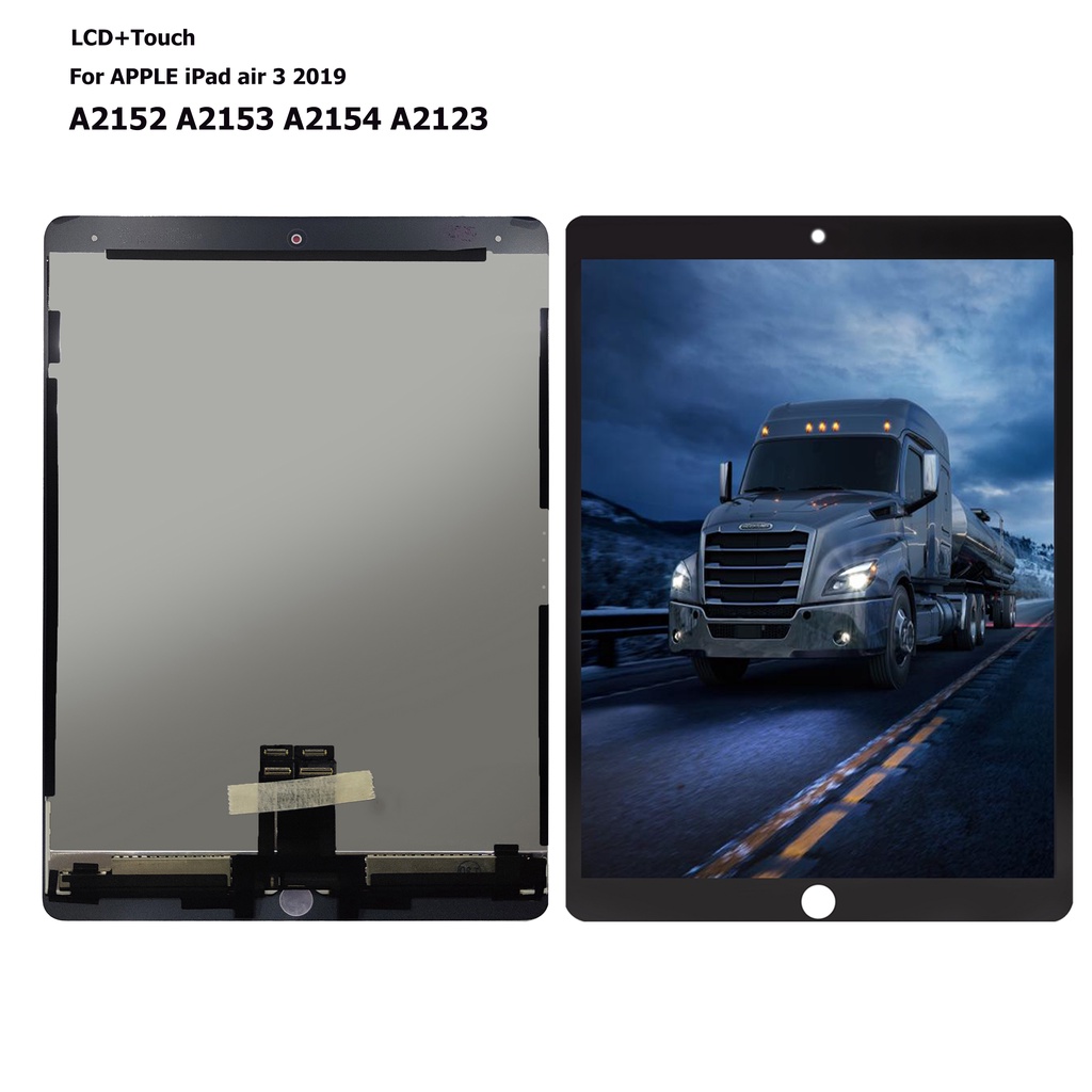 ชุดประกอบหน้าจอสัมผัสดิจิทัล LCD สําหรับ IPad Air 3 2019 A2152 A2123 A2153 A2154 IPad Pro 10.5 ...