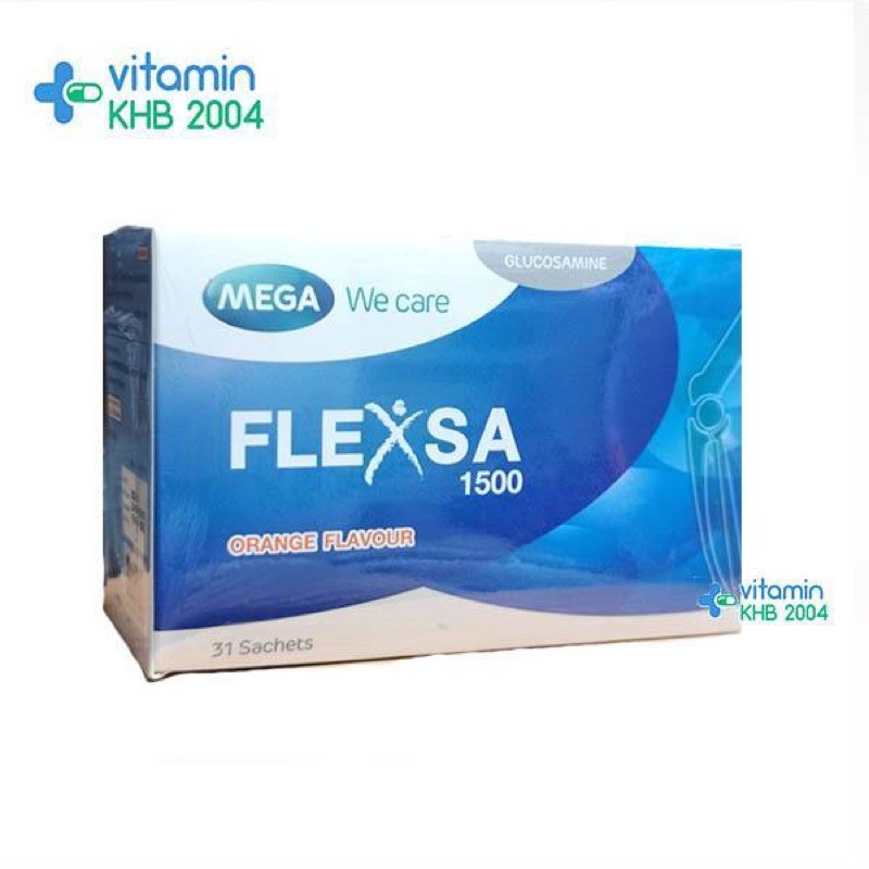 FLEXSA(GLUCOSAMINE) ลดปวดเข่า ช่วยหล่อลื่นข้อเข่า ข้อต่อต่างๆ | Shopee ...
