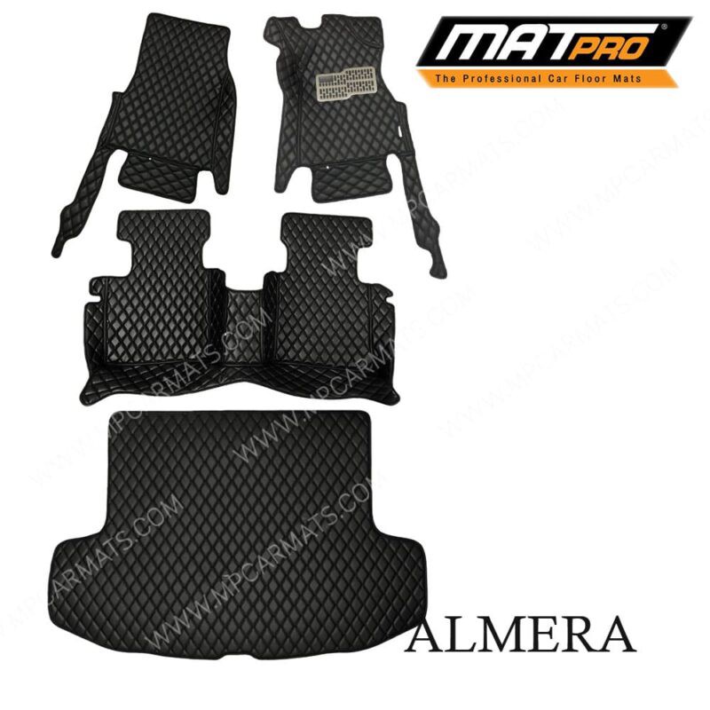 MatPro พรมปูพื้นเข้ารูป 5D 6D Premium Fitted Leather Car Mats สำหรับรถ ...