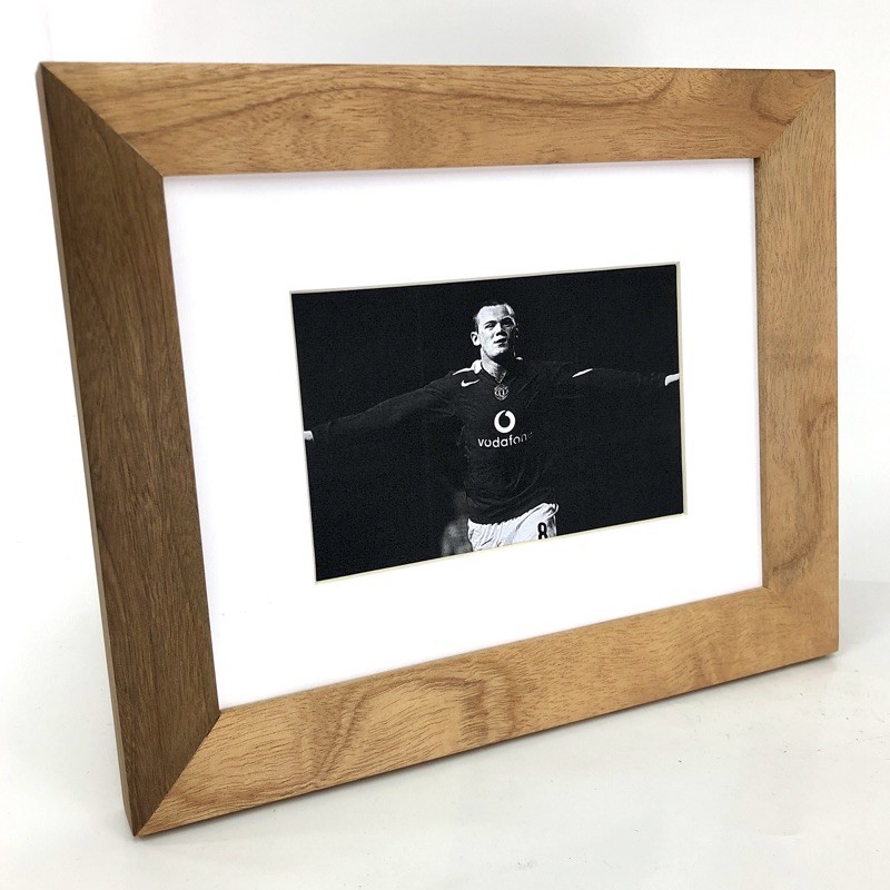 8x10" Manchester United Ronaldo Rooney Red Devils Man Utd ไม้แท้ กรอบ ...