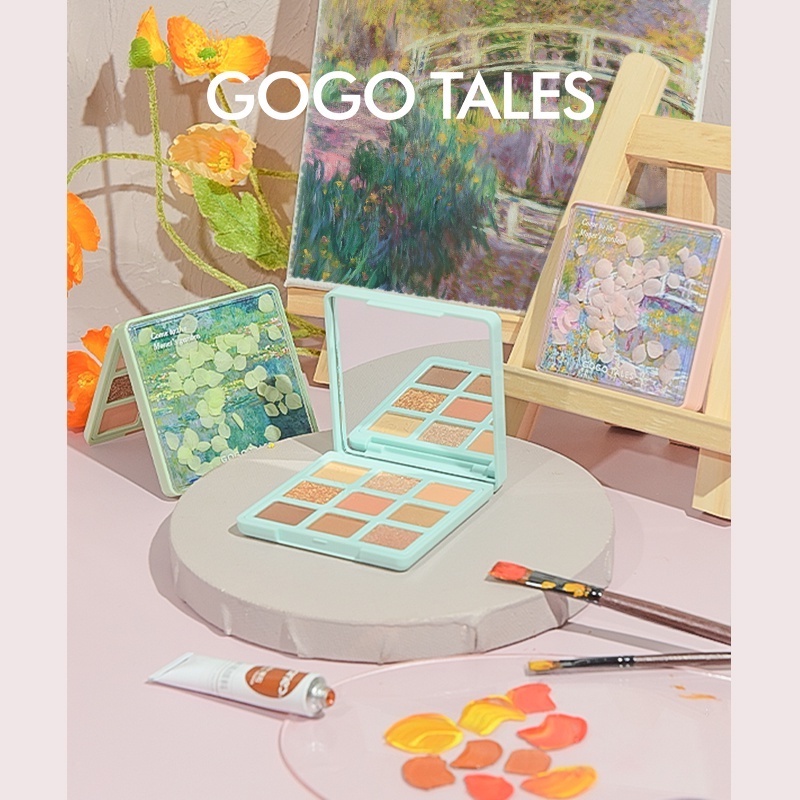 Cod Gogo TALES พาเลตต์อายแชโดว์ เนื้อแมตต์ ประกายมุก | Shopee Thailand