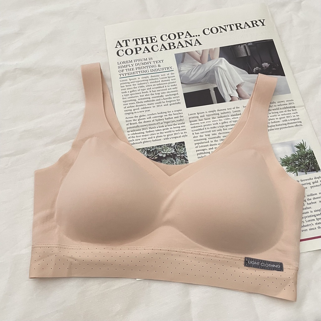 EASY BRA สปอร์ตบรา บราออกกำลังกาย บราไร้ตะขอ เสื้อในใส่สบาย เสื้อในไร้ ...