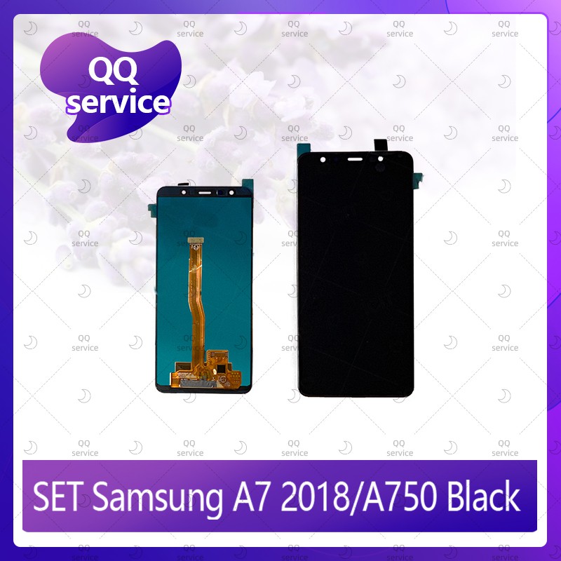 Set Samsung A7 2018 A750 อะไหล่จอชุด หน้าจอพร้อมทัสกรีน LCD Display Touch Screen อะไหล่มือถือ ...