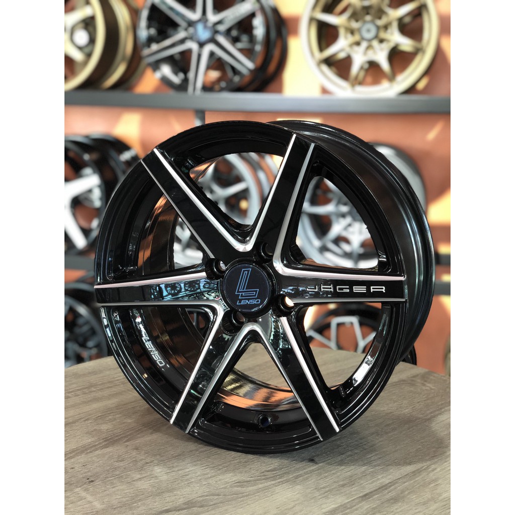 ล้อแม็ก LENSO Series JAGER รุ่น CRAFT ขนาด 15"x7.0" ET:35 PCD: 4x100 | Shopee Thailand