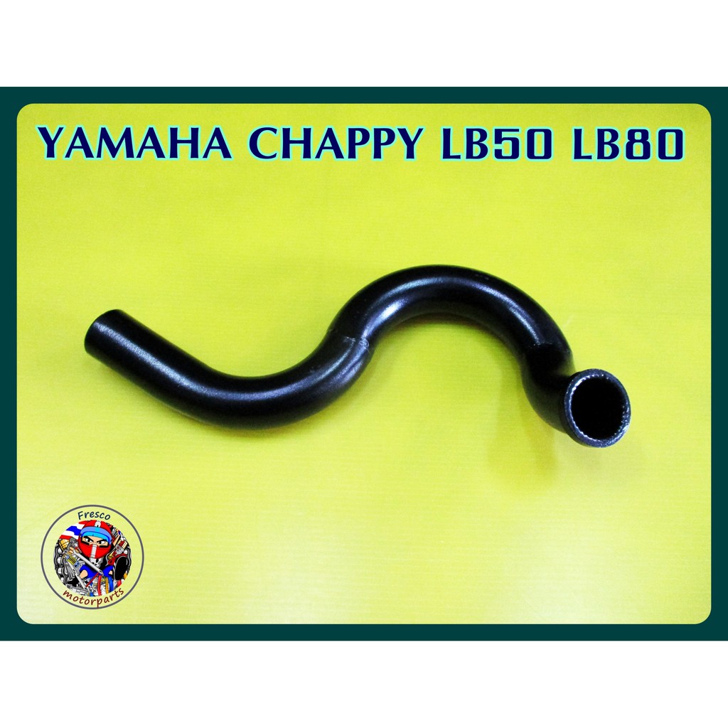 คอท่อไอเสีย สีดำ - YAMAHA CHAPPY LB50 LB80 Exhaust Connecting Pipe Black | Shopee Thailand