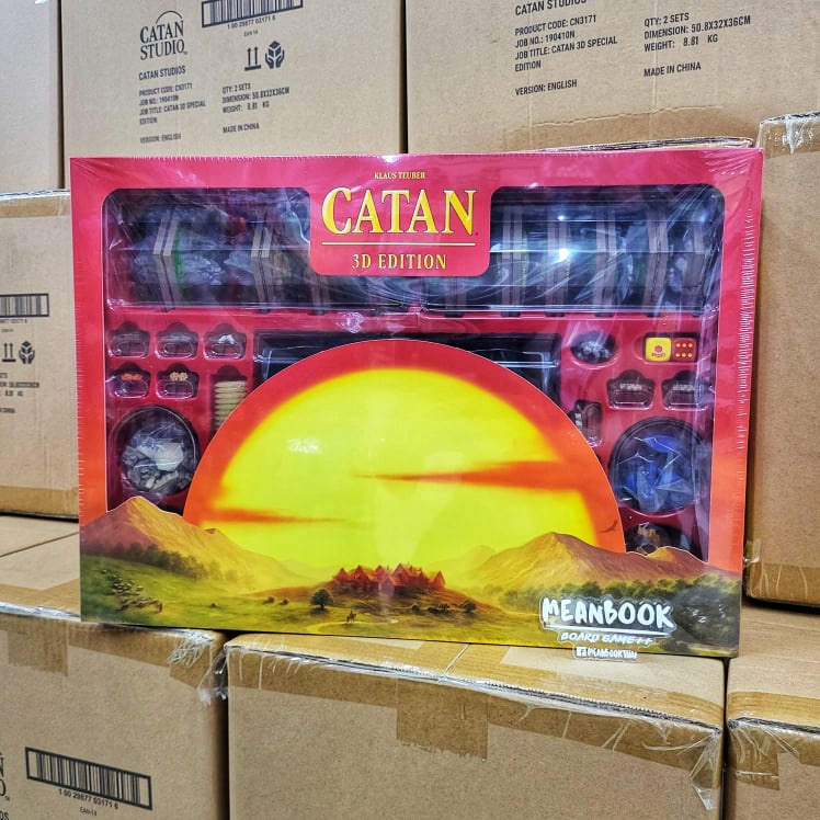 Catan : 3D Edition (Limited Edition) Catan 3D Board Game [J2] | Shopee ...