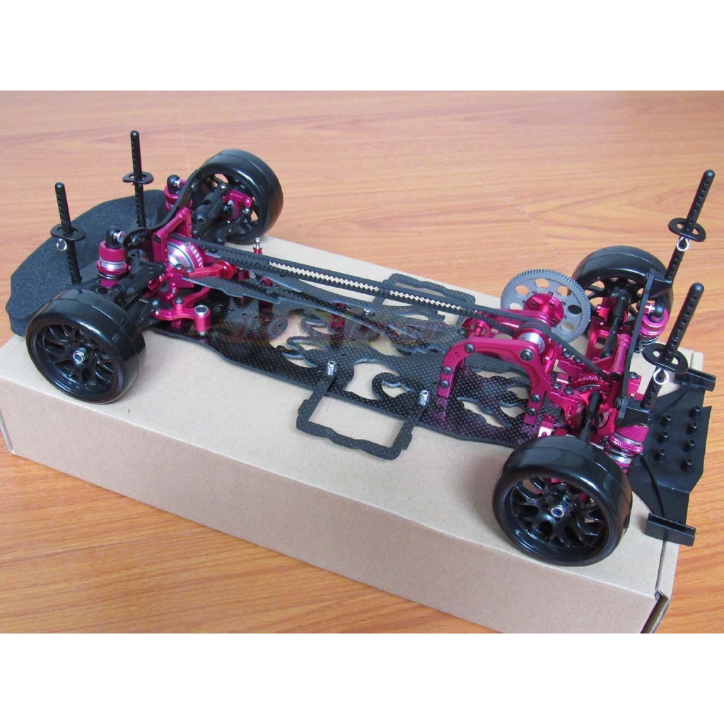 1/10 Alloy & Carbon SAKURA D4 AWD EP Drift Racing Car Frame Body Kit # ...