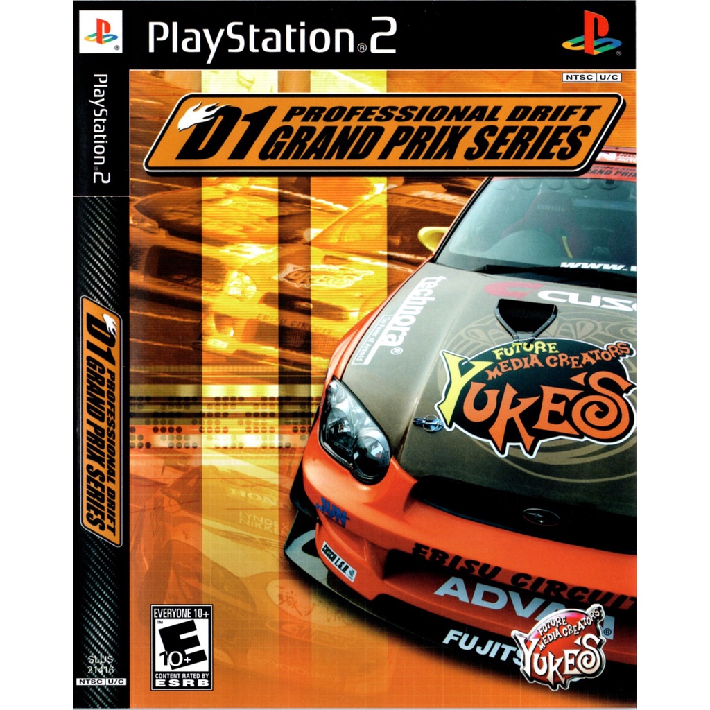 แผ่นเกมส์ D1 Professional Drift Grand Prix Series PS2 Playstation 2 ...