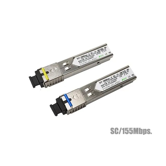 SFP MODULE SINGLE MODE 155M SC 20KM WDM (รุ่น: SFP-155-20W) | Shopee ...