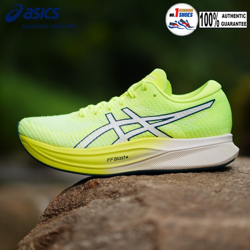 WOMEN Asics รุ่น Magic Speed 2 1012B074-750 สี Safety yellow/ white มี ...