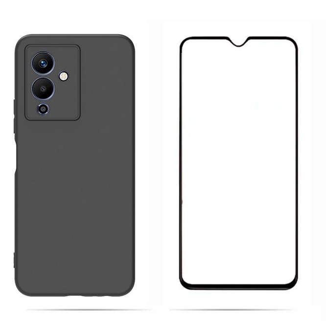 Infinix Note 12 Pro 5G X671B เคส สีดํา ด้าน นิ่ม TPU ซิลิโคน เคสป้องกัน ...