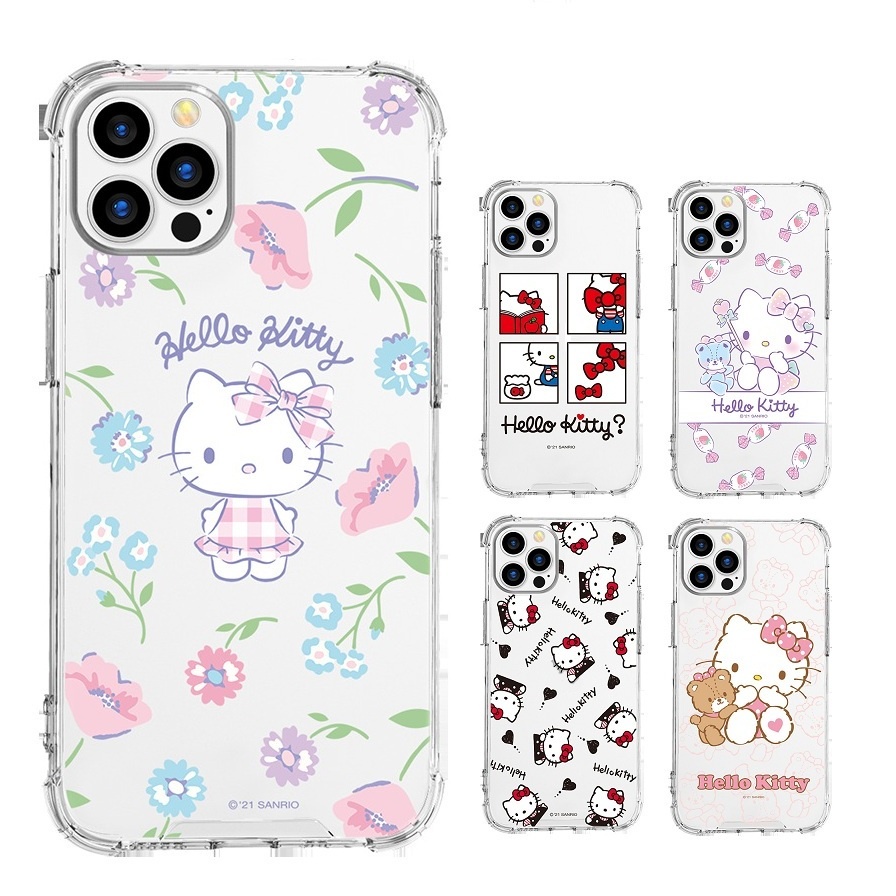 Original Sanrio Hello Kitty HD Clear Hard Case for iPhone 13 Pro Max/13 ...