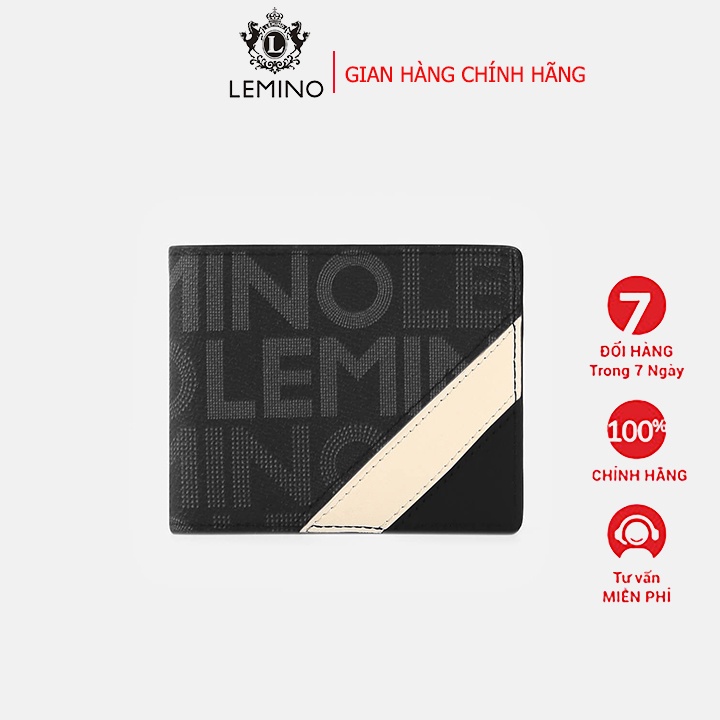 กระเป๋าสตางค์ผู้ชาย Lemino Monongam Canvas LE342AB01 | Shopee Thailand