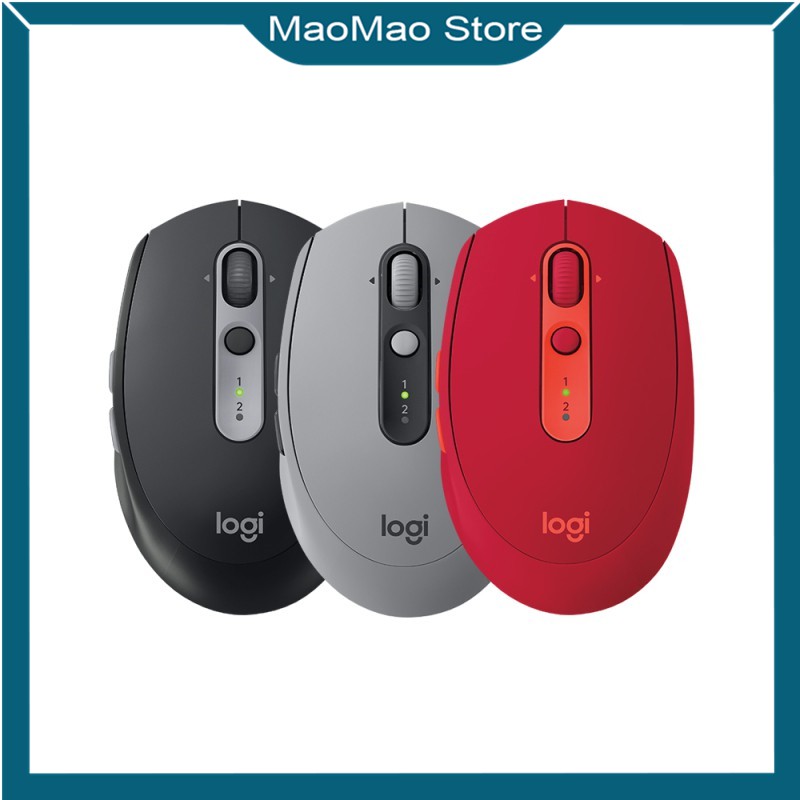 LOGITECH wireless mouse (เม้าส์บลูทูธเก็บเสียง) LOGITECH MULTI-DEVICE ...