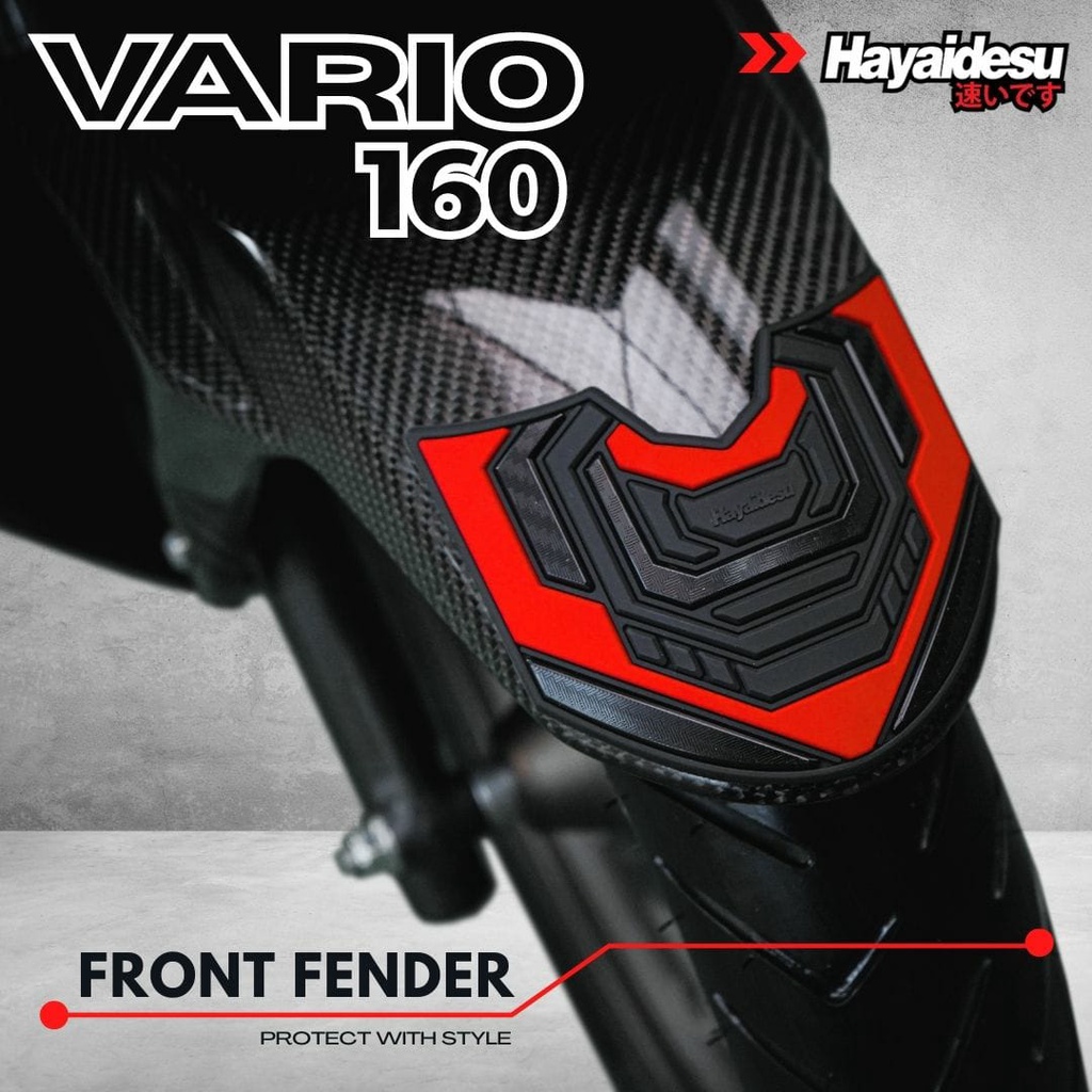 Vario FI/Click 160 ฝาครอบตัวป้องกันตัวถังบังโคลนหน้า Hayidesu | Shopee ...