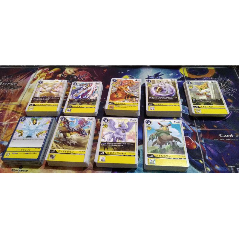Digimon Card Game BT4 เหลือง แยกใบ ระดับ C | Shopee Thailand