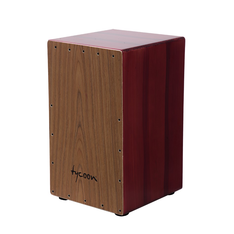 TYCOON PERCUSSION - Artist Series Hand Painted Red Cajon (Old Logo ...