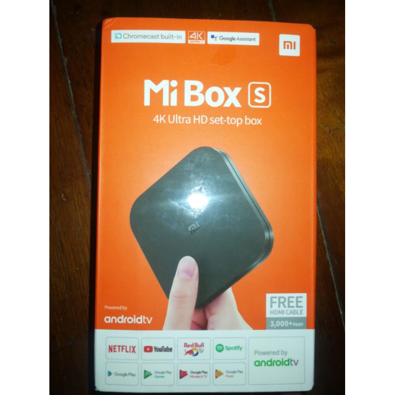Mi Box S 4K Ultra HD Android TV มือสอง >>ไม่มีสายHDMI