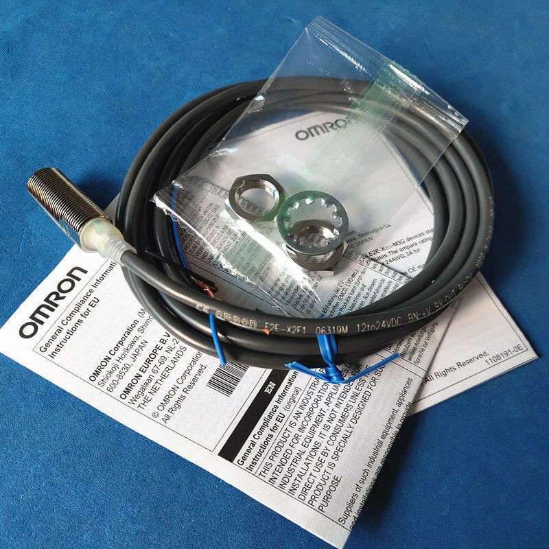 E2E-X2F1, E2E-X2F2 2M OMROM Inductive Proximity Sensor PNP NO, PNP NC | Shopee Thailand