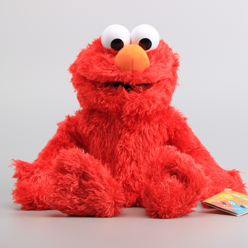 ของเล่นตุ๊กตา Sesame Street Pals Elmo and Cookie Monster 30 ซม. 30 ซม. ...