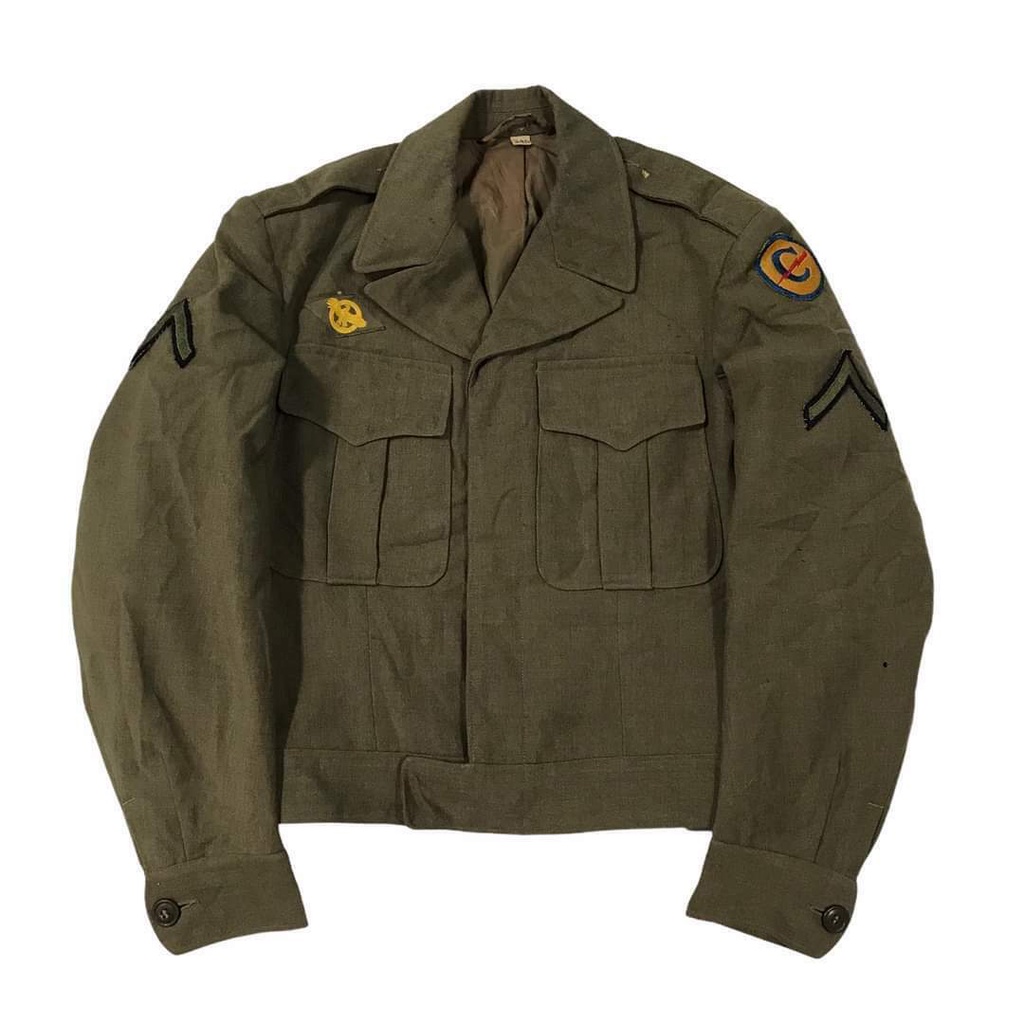 เครื่องแบบทหารสหรัฐอเมริกา สงครามโลกครั้งที่ 2 Vintage Original WW2 ...