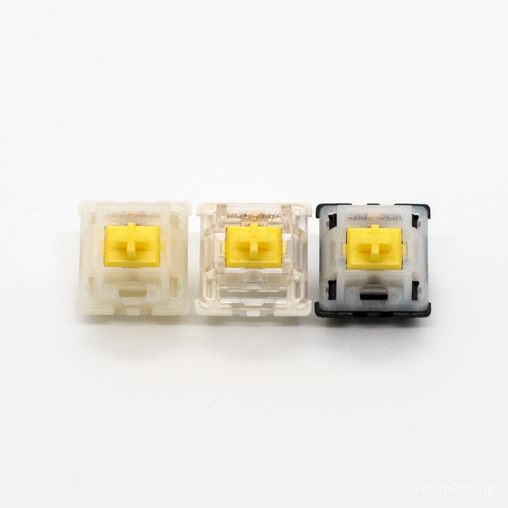 HTOk Gateron Yellow (SMD/Milky/Black Bottom) (70/90/110-pack ...