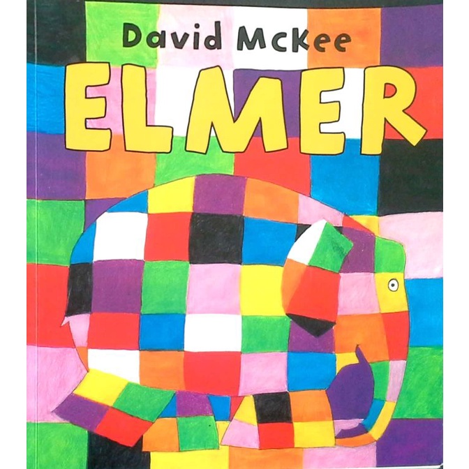 Elmer set 1 by David McKee หนังสือมือสอง ปกอ่อน นิทาน | Shopee Thailand