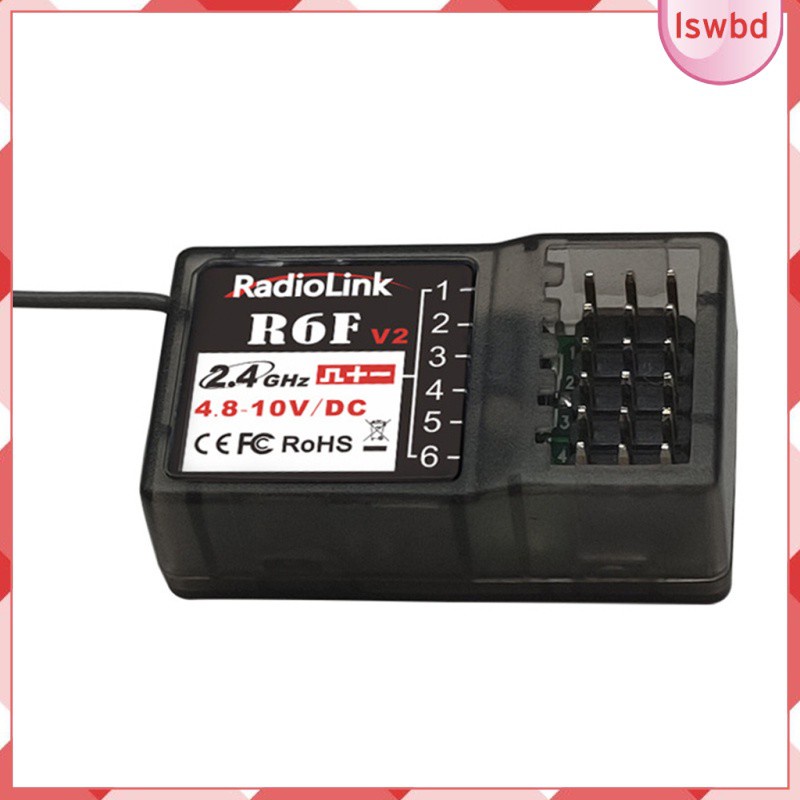 [ราคาจำกัดเวลา] 6CH R6F Receiver 3V-12V for V2/RC6GS T8FB T8S ...