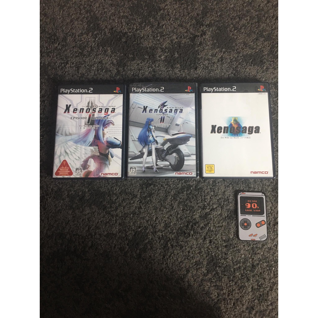 Namco Game Disc Playstation 2 Xenosaga Collection / Japan | Shopee Thailand