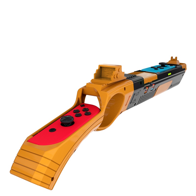 ใหม่ จอยสติ๊กเล่นเกม รูปทรงปืน อุปกรณ์เสริม สําหรับ Nintend Switch NS ...