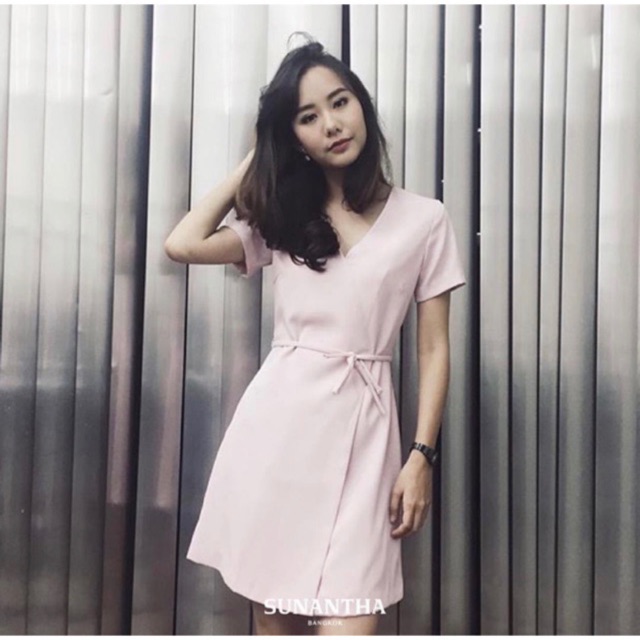 sunantha brand angela dress (used) | Shopee Thailand