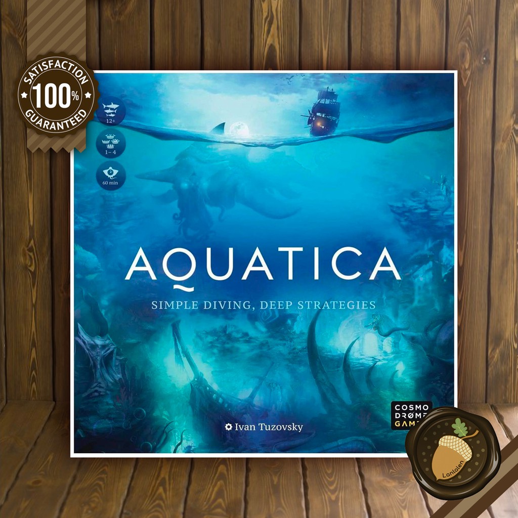Aquatica บอร์ดเกม คู่มือภาษาอังกฤษ (Boardgame บอร์ดเกม การ์ดเกม เกม ...
