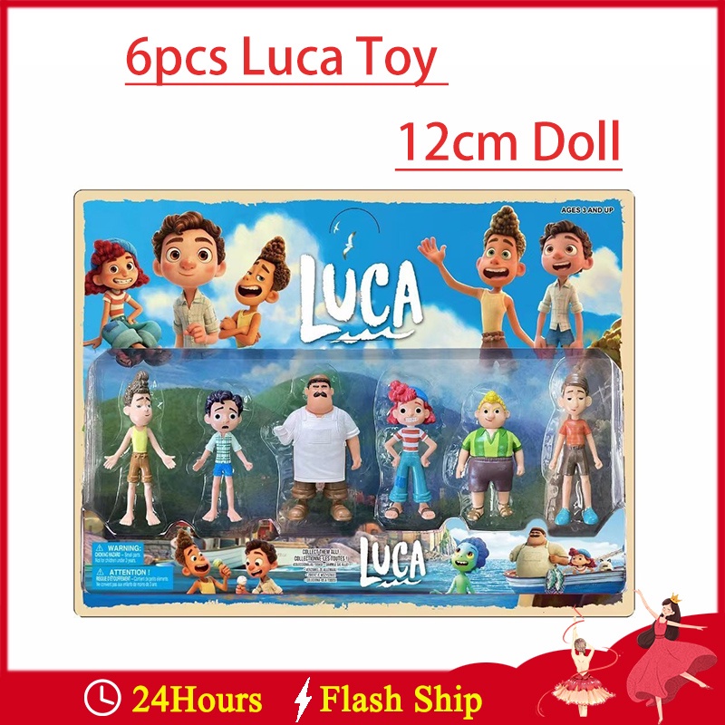 ฟิกเกอร์ Disney Pixar Anime Movie Luca Alberto Machiavelli Giulia Sea ...