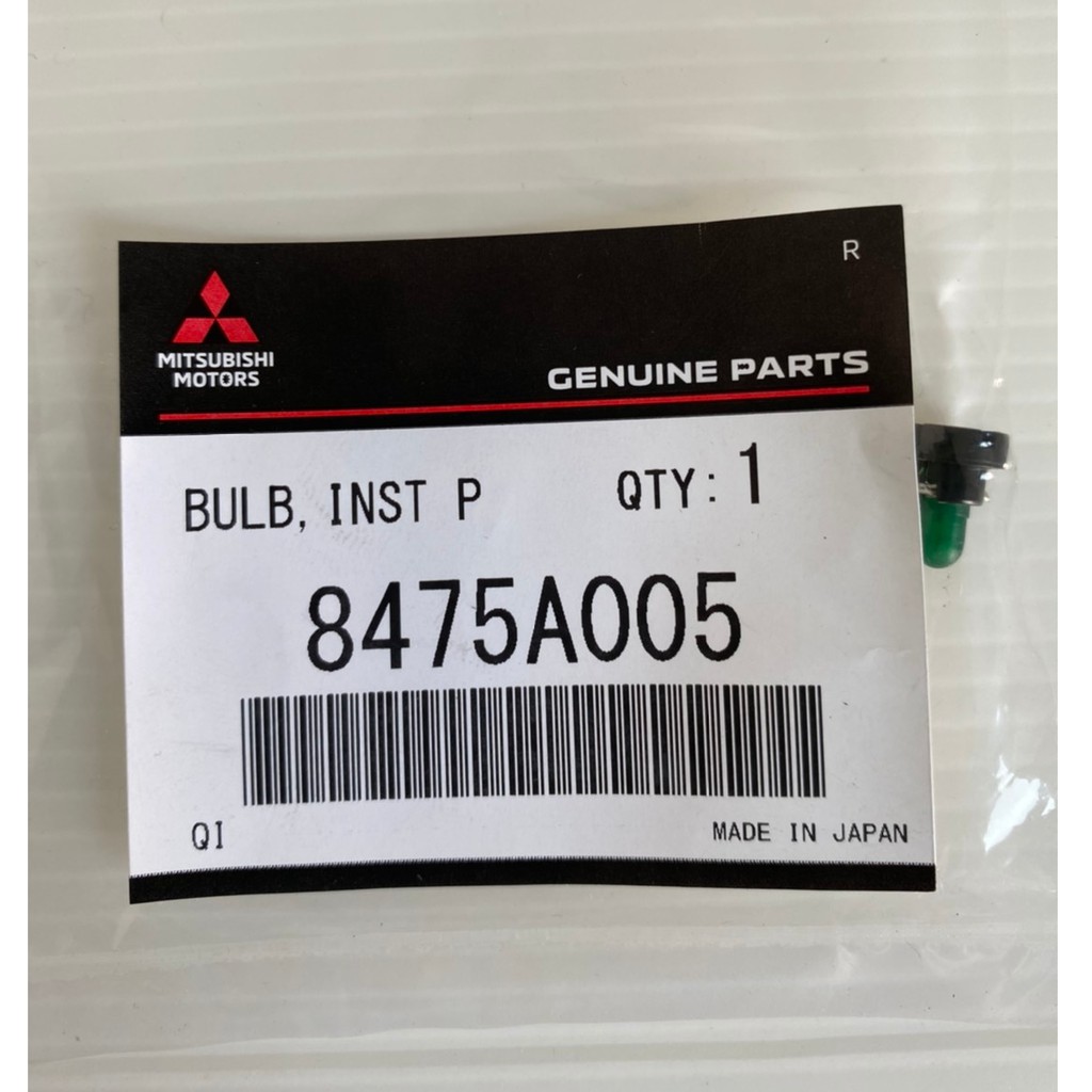 หลอดไฟแผงหน้าปัด Mitsubishi มิตซู แท้ เบิกศูนย์ | Shopee Thailand