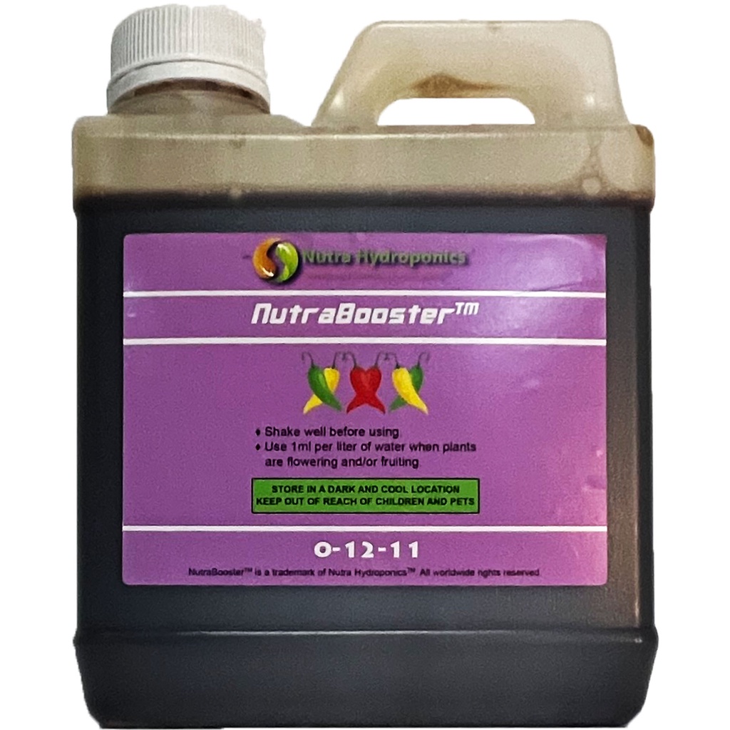 Nutra Hydroponics NutraBooster 1 liter bottle - Compare to Flower Fuel ...