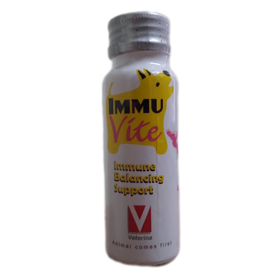 วิตามินเสริมภูมิคุ้มกัน ImmuVite วิตามิน สุนัข แมว ชนิดน้ำเชื่อม 50 mL ...