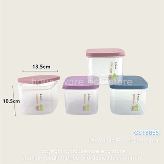 TUPPERWARE Lava กล่องพลาสติก อเนกประสงค์ CST8855 CST8866 CST8877 ...