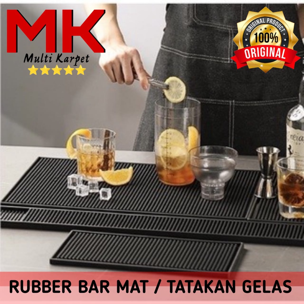 บาร์ MAT BARTENDER RUBBER MAT SPILL MAT TEA SEAT / GLASS COAT | Shopee ...
