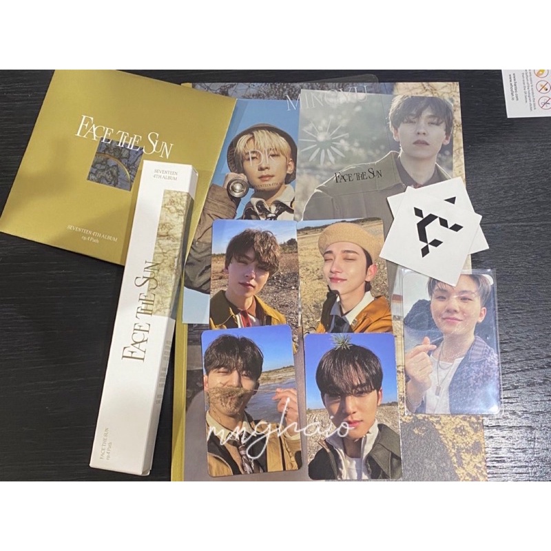Seventeen FTS Face the sun path PC Photocard Vernon Woozi pub benefit ...