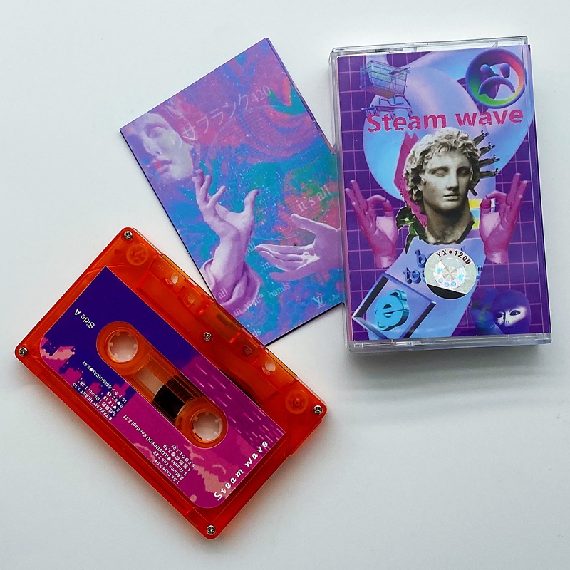 Tape Steam wave steam wave music collection retro cassette SOCUTE brand ...