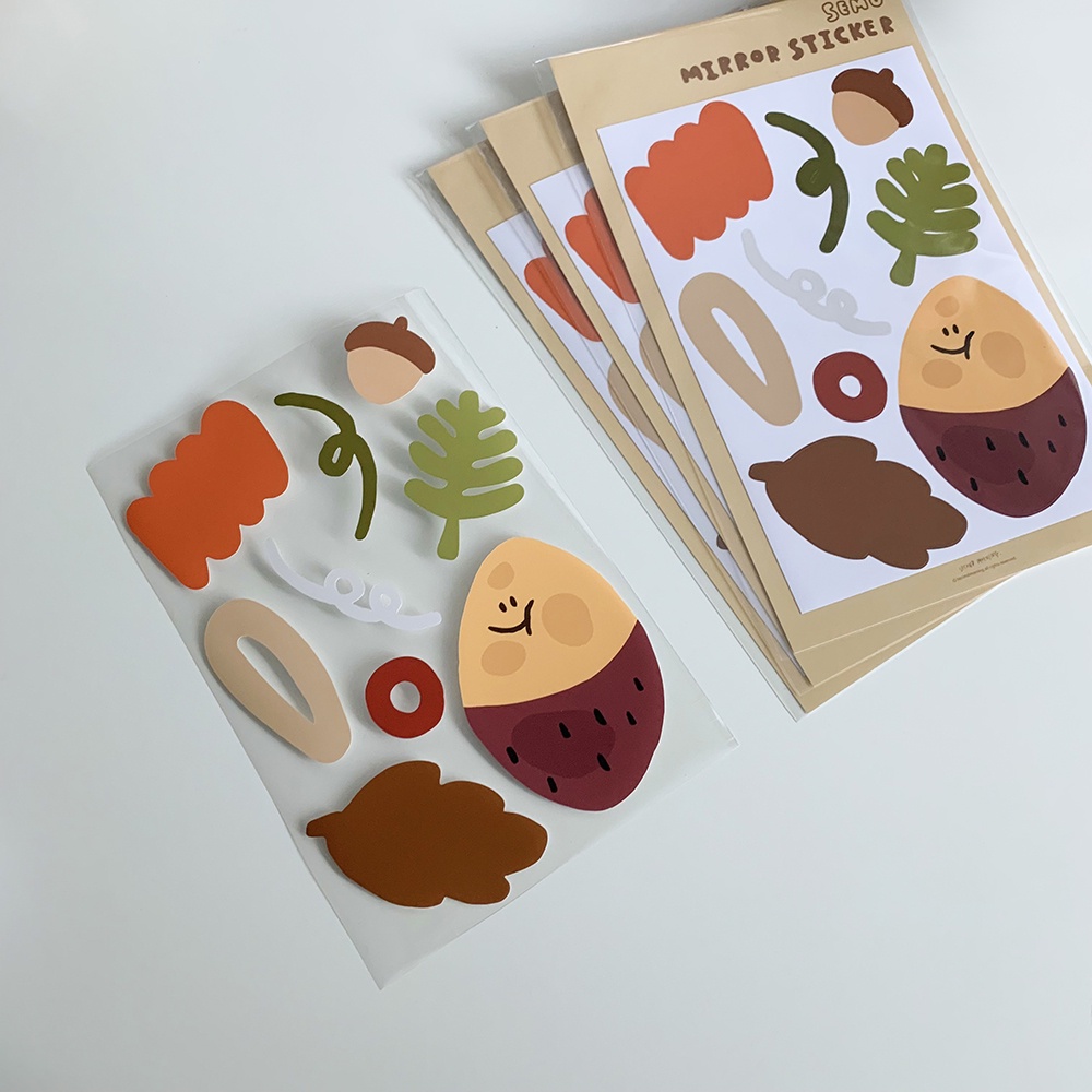 [Pre-order] second morning • — Mirror Sticker | Shopee Thailand