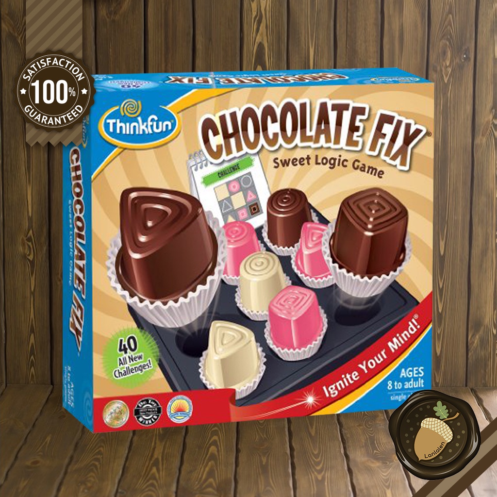 Chocolate Fix เกมแก้ปัญหา บอร์ดเกม คู่มือภาษาอังกฤษ (Boardgame บอร์ดเกม ...